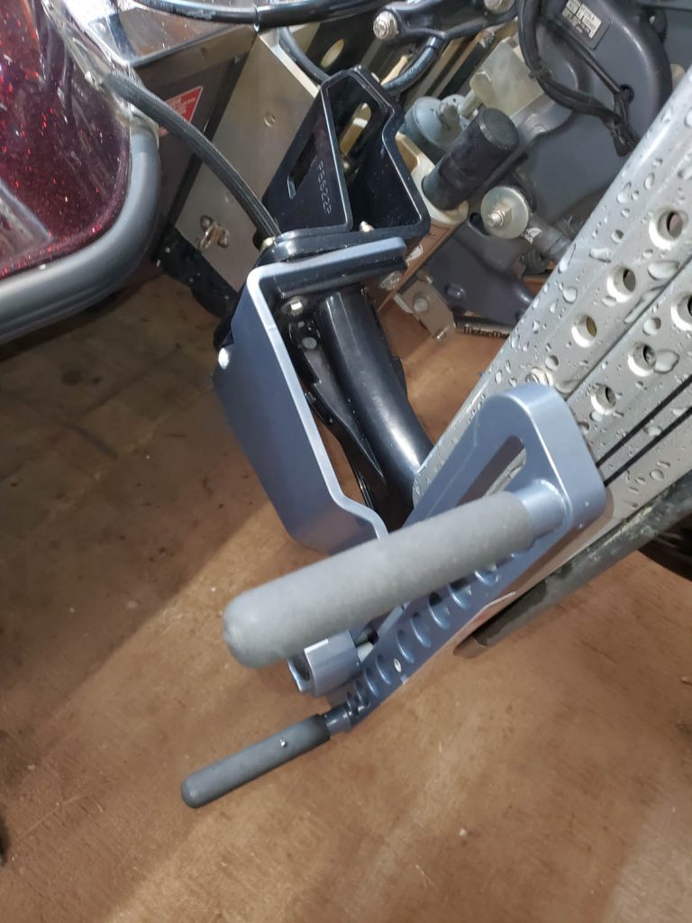 Emergency Boat Ladder with mount for PowerPole or Raptor - Drewcraft LLC