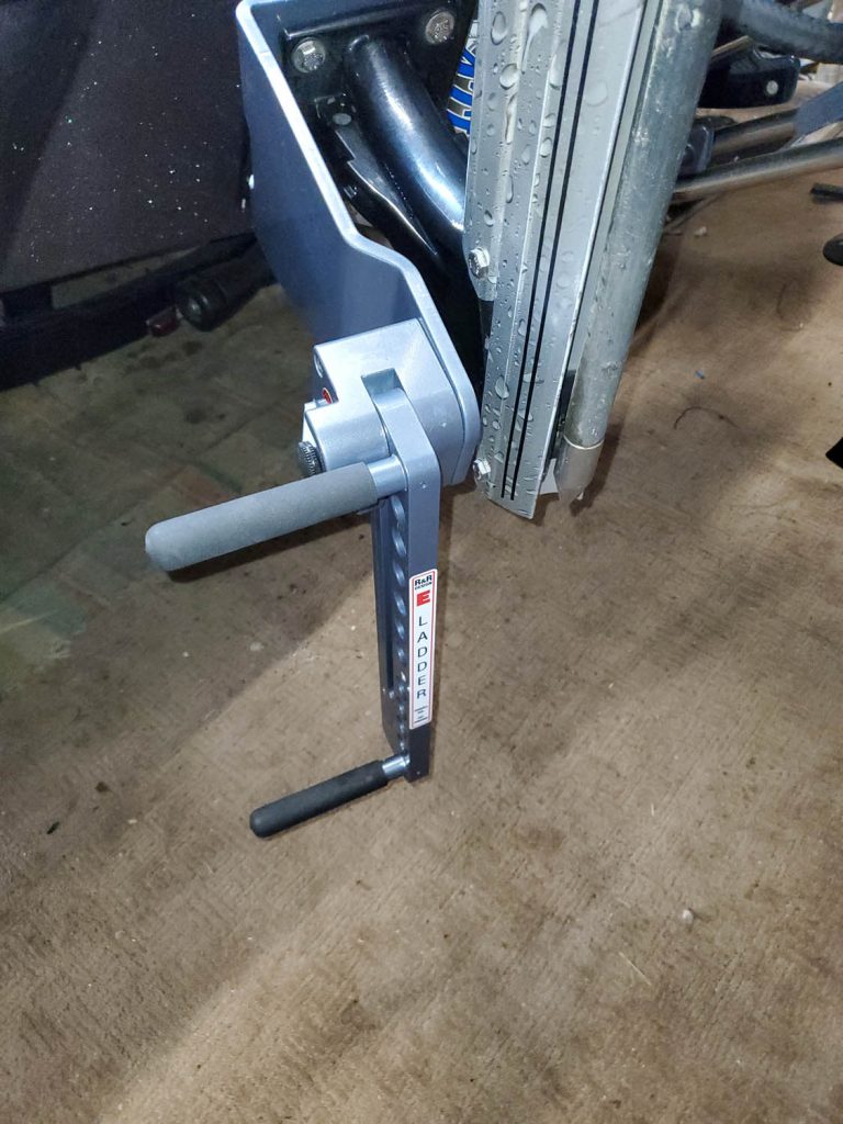 Emergency Boat Ladder with mount for PowerPole or Raptor - Drewcraft LLC