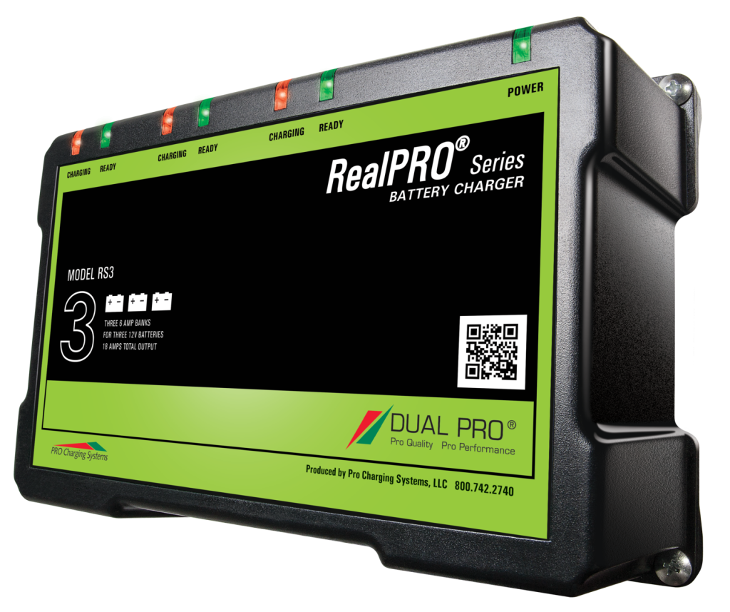 Dual Pro RealPro Series Lithium Compatible Charger - Drewcraft LLC