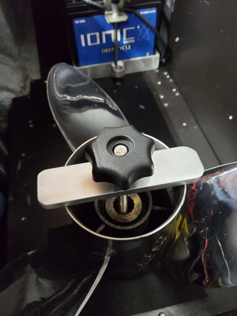 Spare Prop Holder Heavy Duty with Stainless Steel Stud - Drewcraft LLC