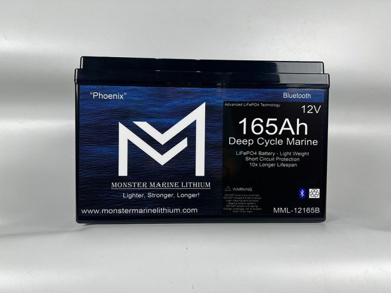 12v 165Ah Bluetooth Deep cycle lithium battery - Drewcraft LLC