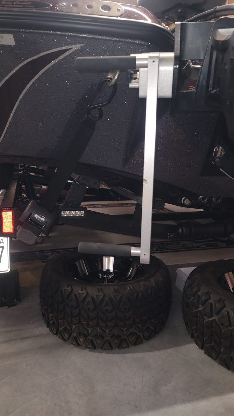 Emergency Boat Ladder with mount for PowerPole or Raptor - Drewcraft LLC