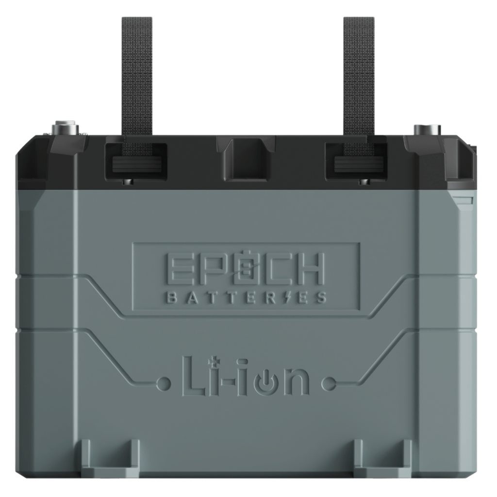 Epoch-24v100ah Heated Bluetooth Lifepo4 Battery - Drewcraft LLC